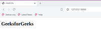 Add a Favicon to a Django Website - GeeksforGeeks