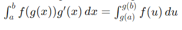 Integration by Substitution Formula - GeeksforGeeks
