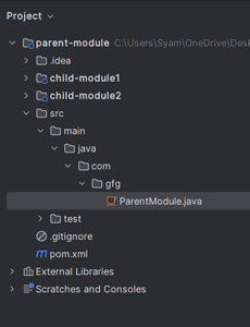 Multi-Module Project with Maven - GeeksforGeeks