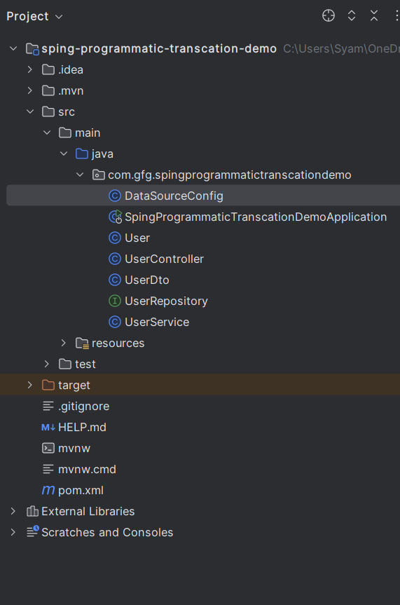 Programmatic Transaction Management in Spring - GeeksforGeeks