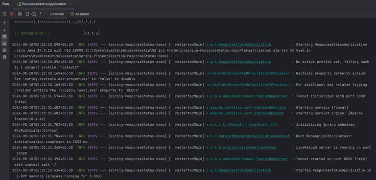 How to Use Spring @ResponseStatus to Set HTTP Status Code? - GeeksforGeeks