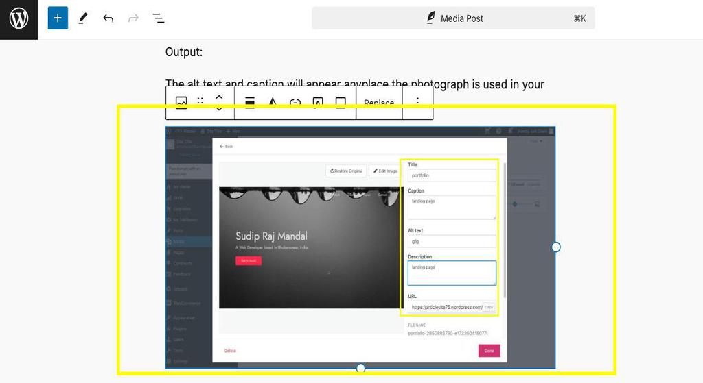 How to Use the WordPress Media Library? - GeeksforGeeks