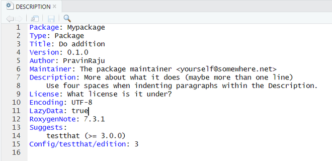 Developing R Packages from Scratch - GeeksforGeeks