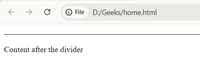How to Create a Text Divider with CSS? - GeeksforGeeks