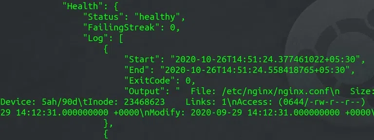 Viewing Docker-Compose Healthcheck Logs - GeeksforGeeks