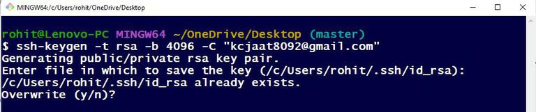 Login Using The Git Terminal - GeeksforGeeks
