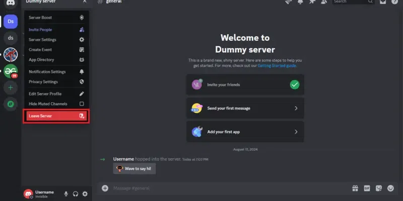 How to Leave a Discord Server: Step-by-Step Guide - GeeksforGeeks