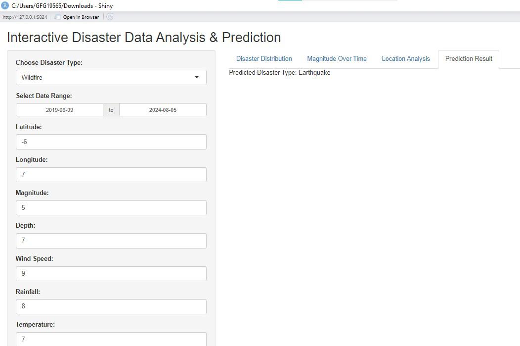 Natural Disaster Prediction in R - GeeksforGeeks