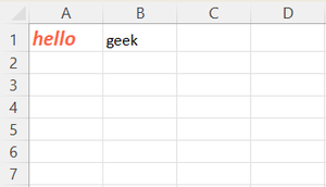 Formatting Cells using openpyxl in Python - GeeksforGeeks