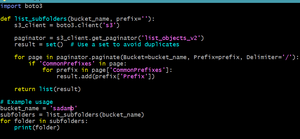 How To Retrieve the Sub Folders Names In S3 Bucket Using Boto3 ...