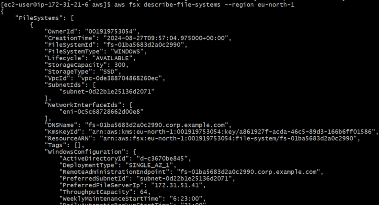 AWS CLI for Windows File Server - GeeksforGeeks
