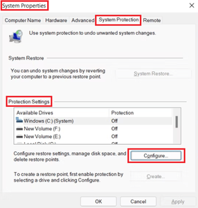 How to Create a System Restore Point in Windows 11? - GeeksforGeeks