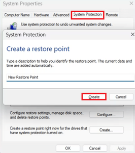 How to Create a System Restore Point in Windows 11? - GeeksforGeeks