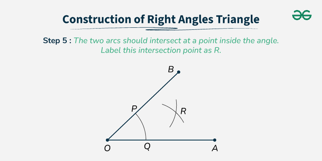 How to Divide an Angle into Two Equal Angles - GeeksforGeeks
