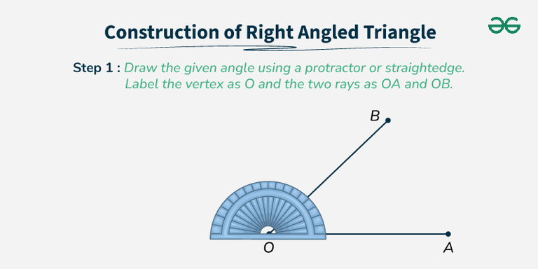How to Divide an Angle into Two Equal Angles - GeeksforGeeks