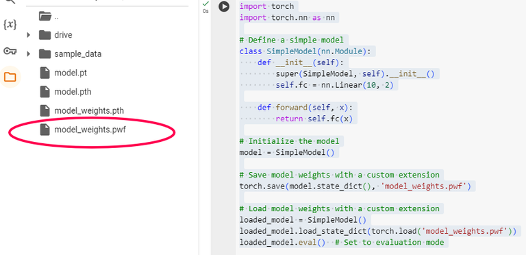 Understanding File Extensions in PyTorch: .pt, .pth, and .pwf - GeeksforGeeks