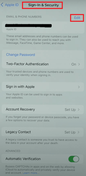 How to Update Email Id linked with Apple Id? - GeeksforGeeks