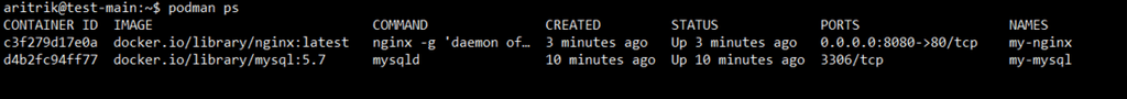 How to Access and Analyze Logs in Podman? - GeeksforGeeks