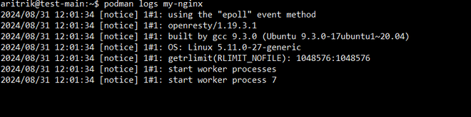 How to Access and Analyze Logs in Podman? - GeeksforGeeks