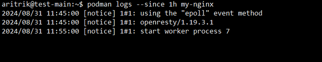 How to Access and Analyze Logs in Podman? - GeeksforGeeks