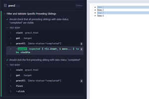 Cypress - prevAll() Method - GeeksforGeeks