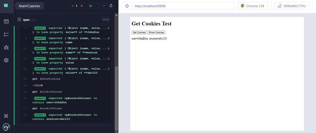 Cypress - getCookies() Method - GeeksforGeeks