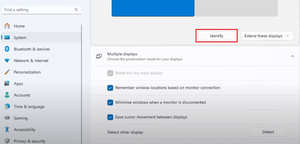 Setting Up Multiple Monitors in Windows 11 - GeeksforGeeks