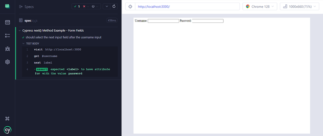 Cypress - next() Method - GeeksforGeeks
