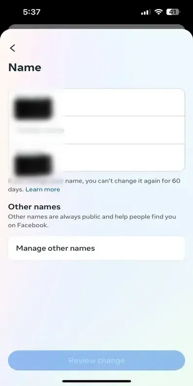 How to Change Your Name on Facebook (Android & iPhone) - GeeksforGeeks