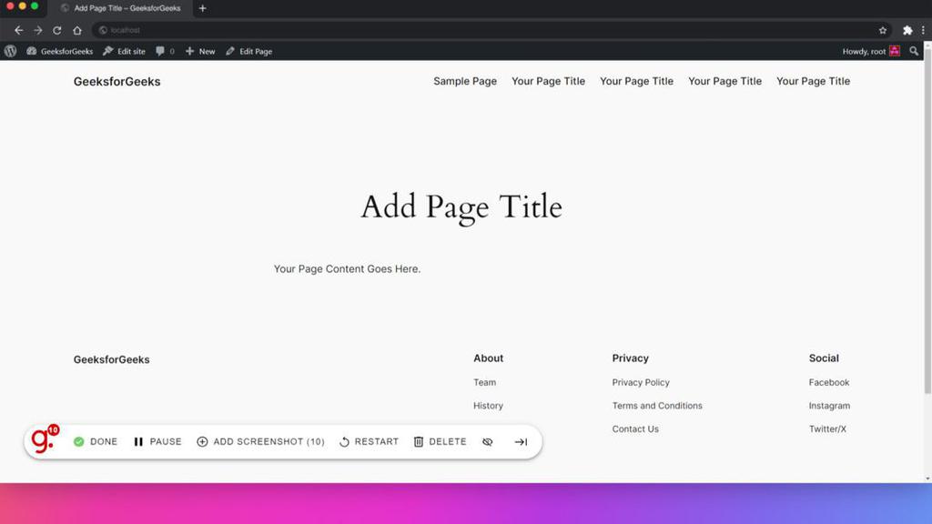 How to Preview WordPress Website? - GeeksforGeeks
