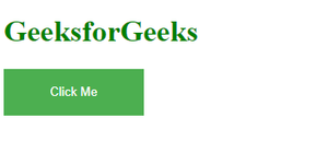 How To Fix The Size Of A Button In CSS? - GeeksforGeeks