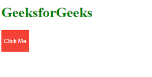 How To Fix The Size Of A Button In CSS? - GeeksforGeeks