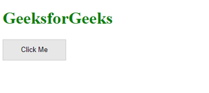 How To Fix The Size Of A Button In CSS? - GeeksforGeeks