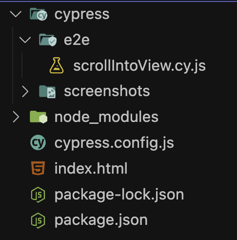 Cypress - scrollIntoView() Method - GeeksforGeeks