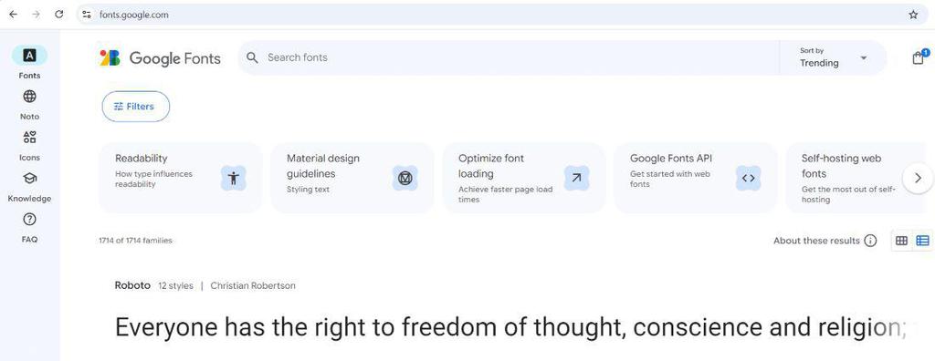 How to Install Google Web Fonts on your Computer? - GeeksforGeeks