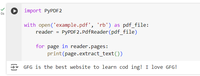 Introduction to Python PyPDF2 Library - GeeksforGeeks