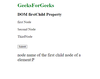 HTML DOM firstChild Property - GeeksforGeeks
