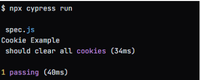Cypress - clearAllCookies() Method - GeeksforGeeks
