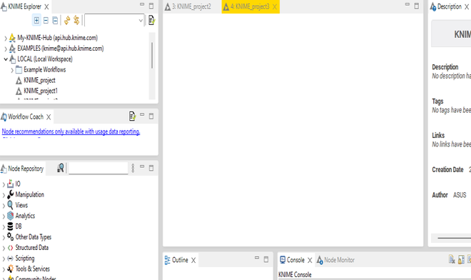 Getting Started with KNIME Analytics: Running the Platform - GeeksforGeeks
