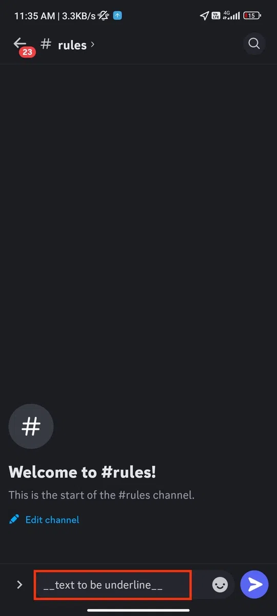 How to Underline in Discord - GeeksforGeeks