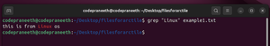 How to Use the grep Command in Linux with Examples? - GeeksforGeeks