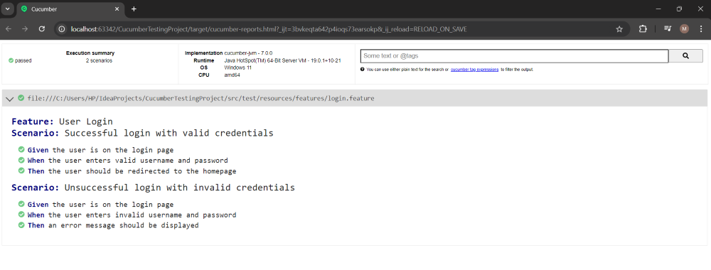 Setting Up Cucumber - GeeksforGeeks