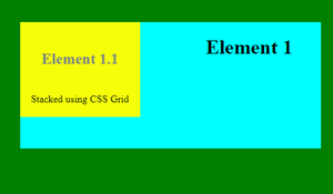 How to stack elements in CSS ? - GeeksforGeeks