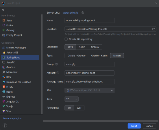Observability With Spring Boot - GeeksforGeeks