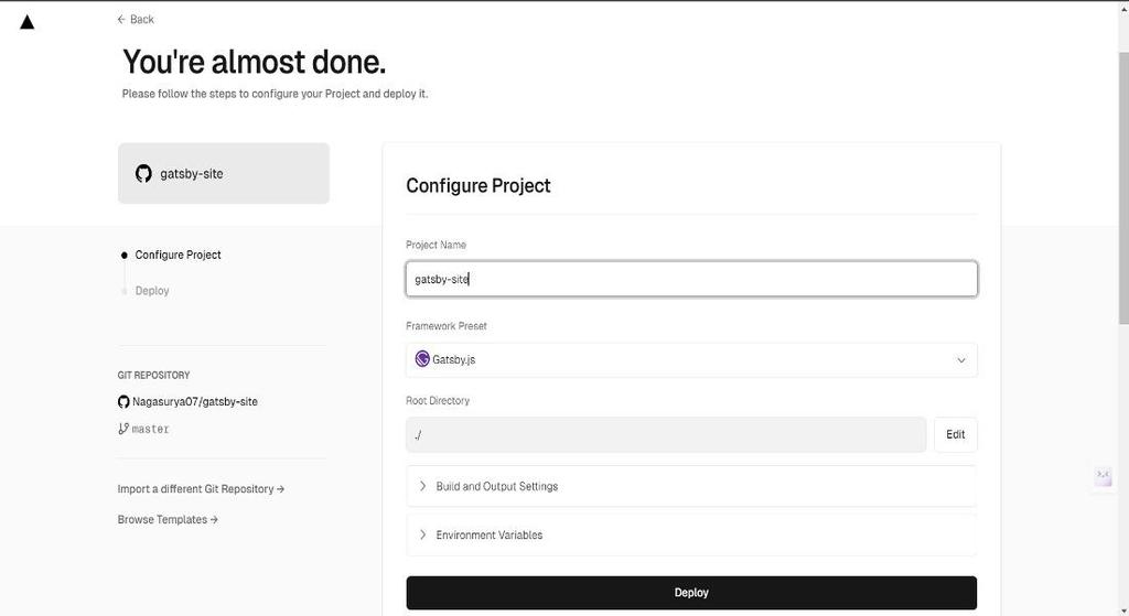 How to Create and Deploy Your First Gatsby Site? - GeeksforGeeks