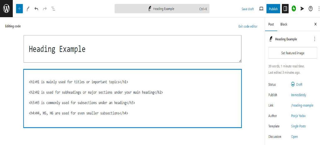 A Beginner's Guide to the WordPress Text Editor - GeeksforGeeks