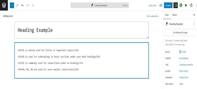 A Beginner's Guide to the WordPress Text Editor - GeeksforGeeks
