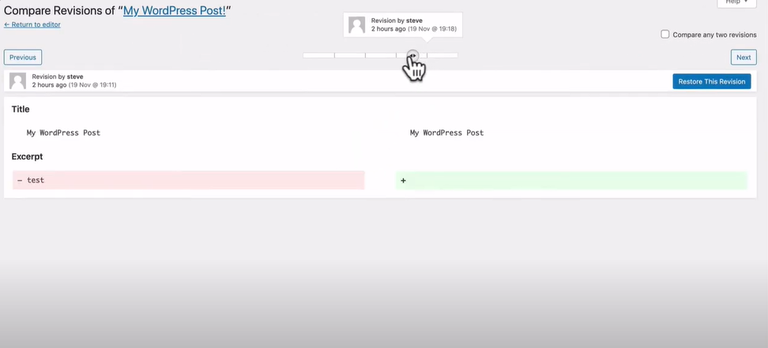 How To Undo Changes in WordPress? - GeeksforGeeks