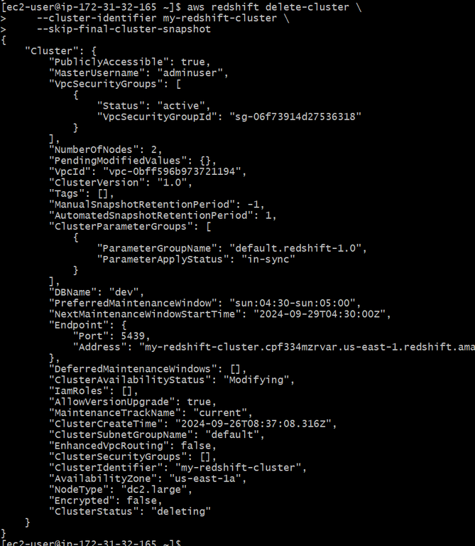 Setting up the Amazon Redshift CLI - GeeksforGeeks