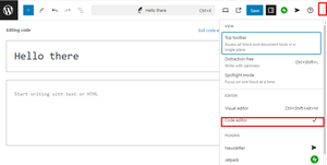 A Beginner's Guide to the WordPress Text Editor - GeeksforGeeks